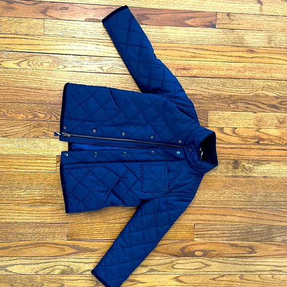 J. Crew | Jackets & Coats | J Crew Boys Xs Light Weight Navy Blue ...